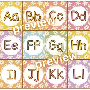 Boho Neutral Alphabet and Numbers 1-20 Posters - Classroom Decor ...