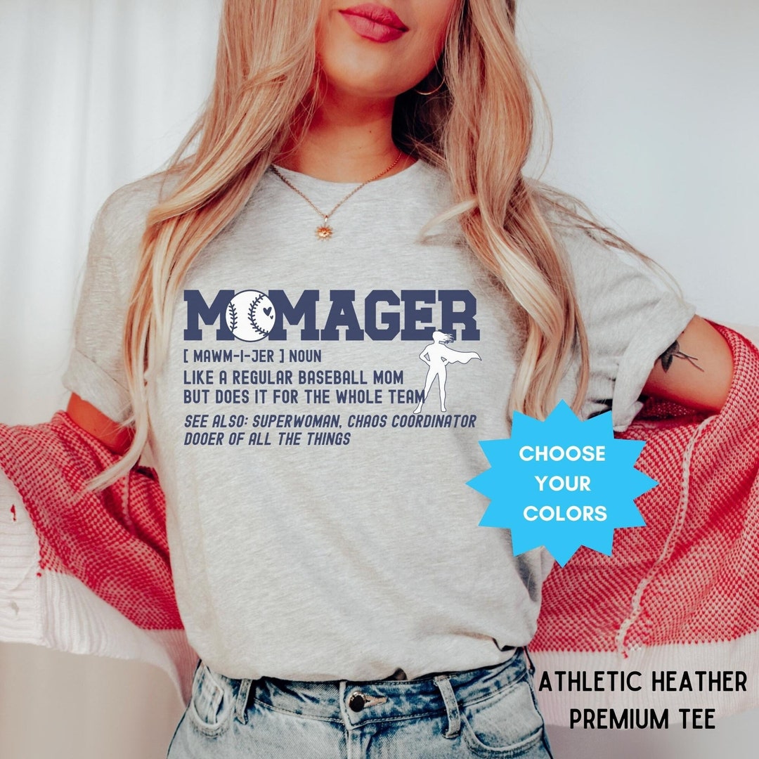 Baseball Momager Shirt Team Mom Tank Livin That Coach Wife - Etsy