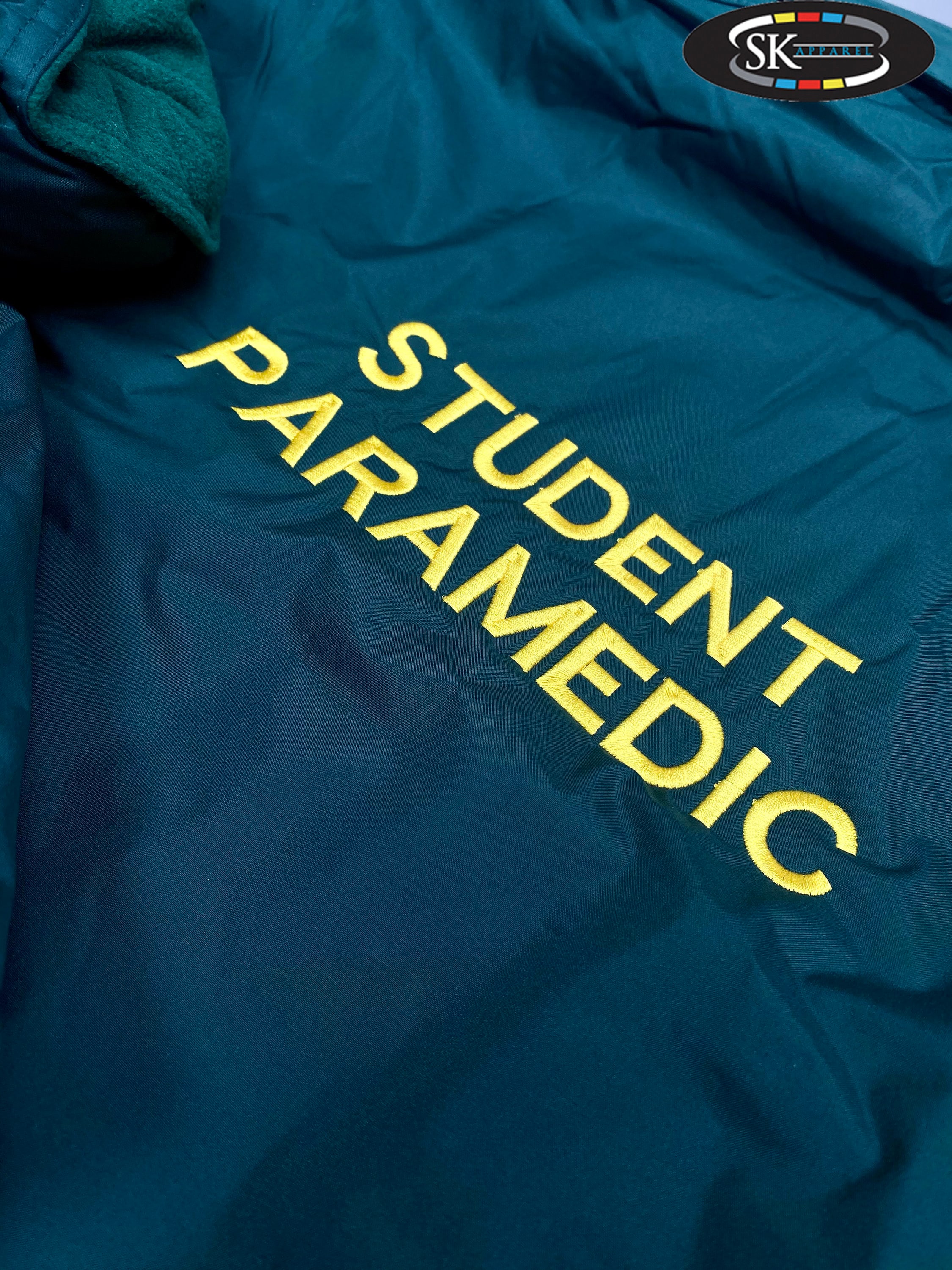 Embroidered - Ambulance Paramedic Waterproof Thermal Fleece Jacket ...