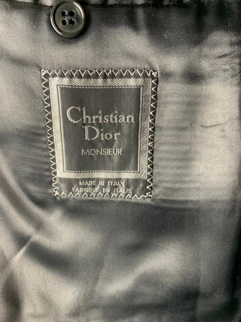 Vintage Coat, Christian Dior, Dior Coat, Men's Coat, Black Christian ...