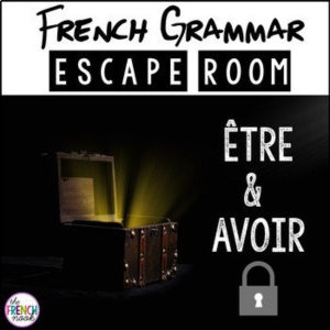 French Grammar Escape Room | être and Avoir | Lesson Plan - Etsy