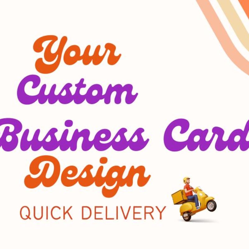 Customized Business Cards - Etsy