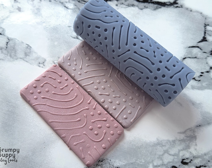 Paisley Deep Impression Texture Roller - Etsy Canada