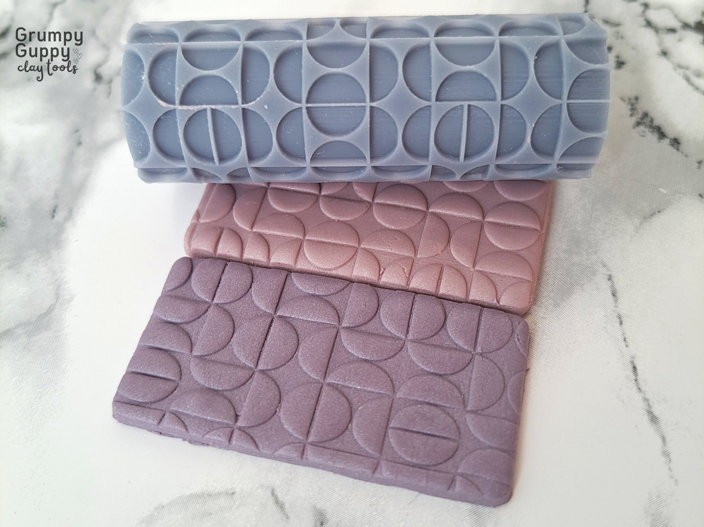 Geometric Texture Roller for Polymer Clay, Arrow Pattern Roller, Lines ...