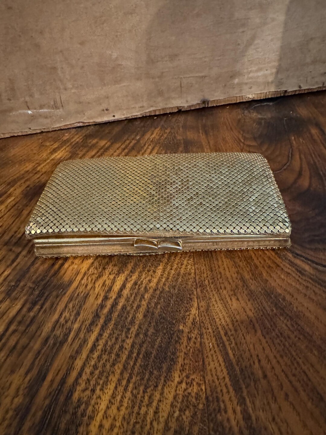 Vintage Whiting & Davis Gold Mesh Wallet - Etsy