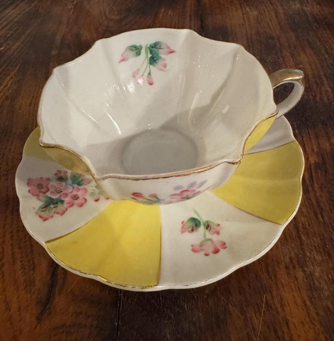 Antique Made in Occupied Japan Cup and Saucer. - Etsy