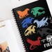 Personalized Fire Spiral Ruled Notebook, Wings of Fire, Jade Academy ...