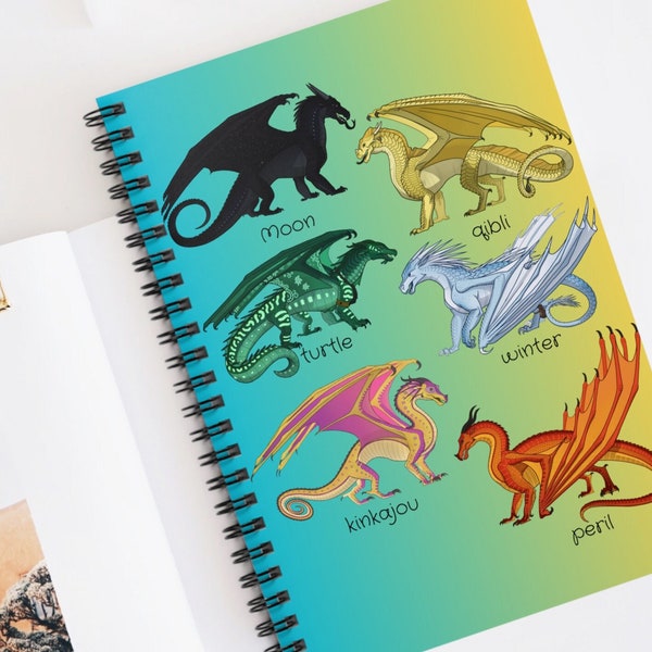 Wings of Fire All Dragons Together, Glory, Tsunami, Peril, Clay ...