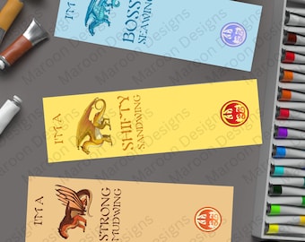 Wings of Fire Sticker Tsunami Sticker Wings of Fire WOF - Etsy