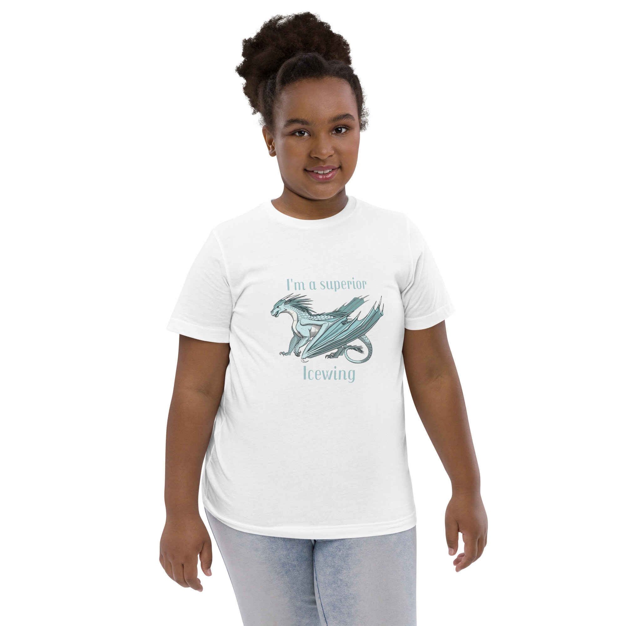 Wings of Fire Youth Jersey T-shirt, Superior Icewing, I'm a Superior ...