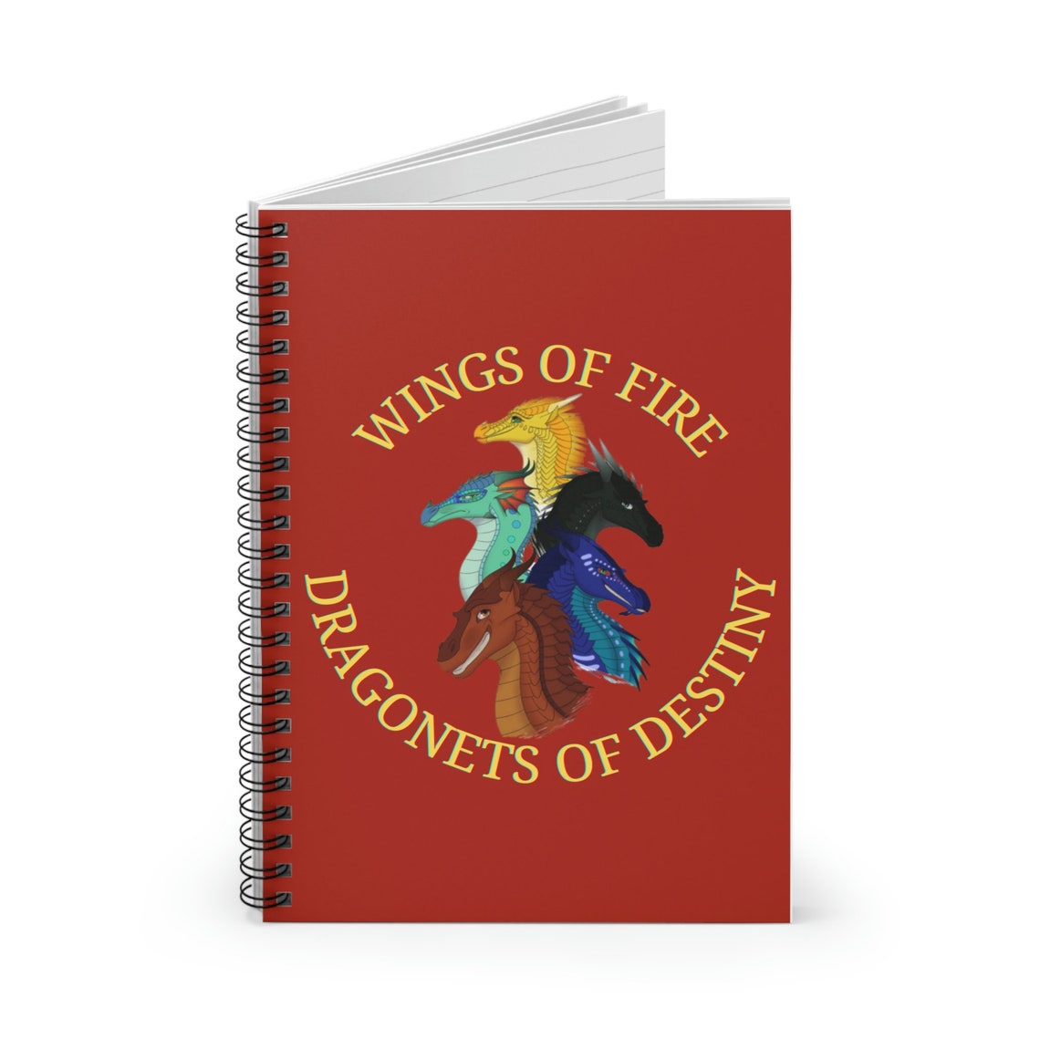 Wings of Fire Spiral Notebook, Wings of Fire Dragons, Wings of Fire ...