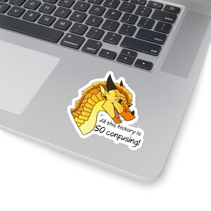 Wings of Fire Sticker, Sunny Sticker, Wings of Fire, WOF, All This ...