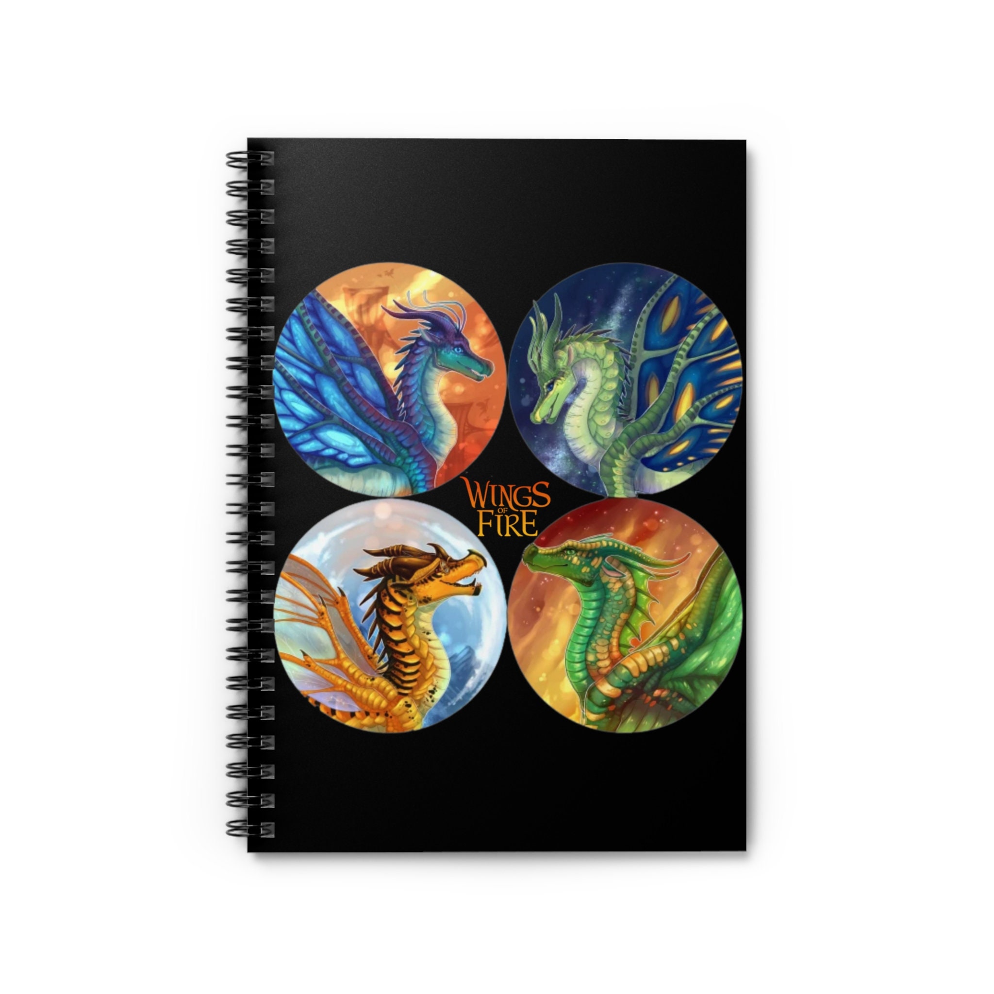 Wings of Fire Spiral Ruled Notebook, Wings of Fire, Lost Continent ...