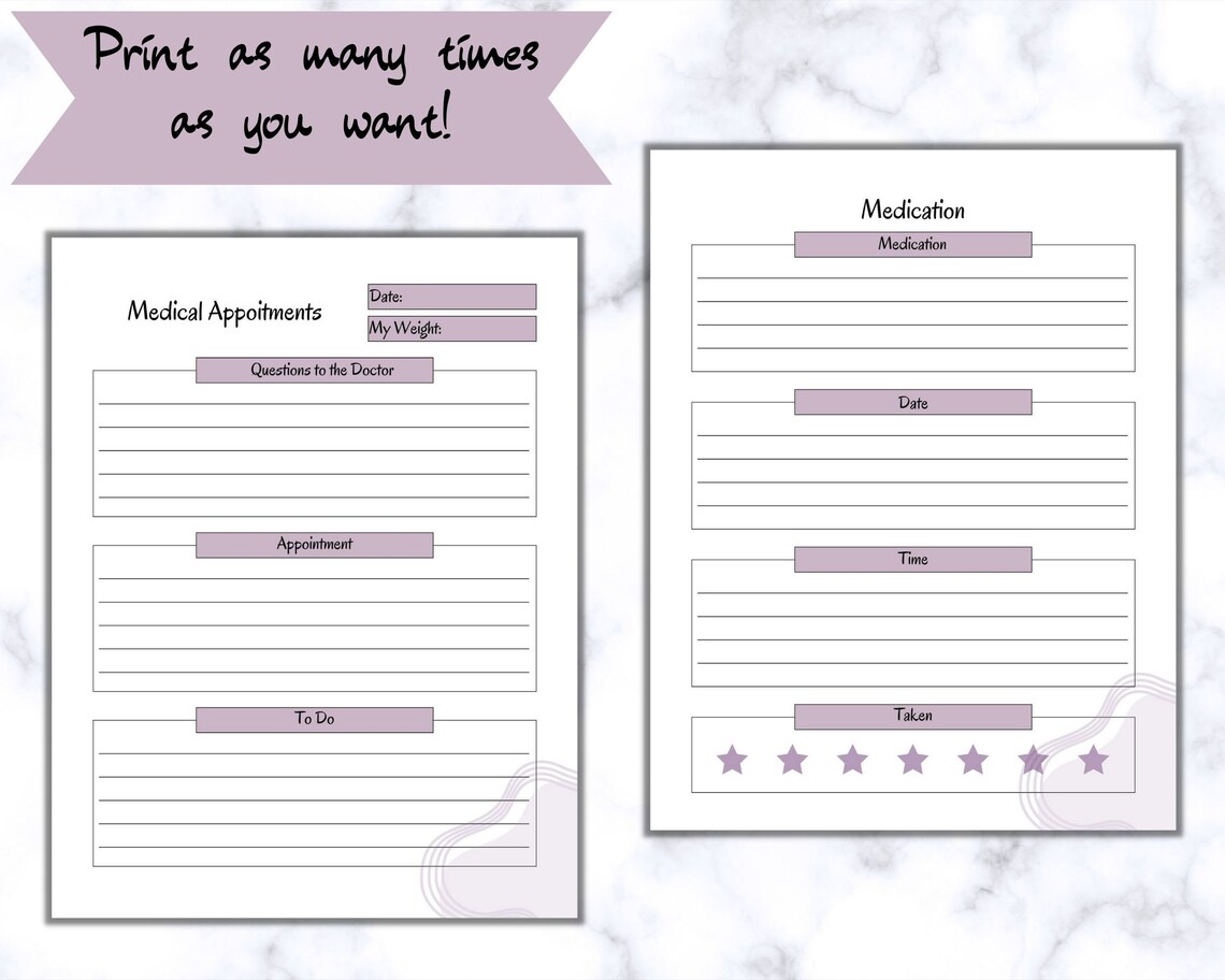 Printable Pregnancy Planner, Digital Pregnancy Journal, Printable ...