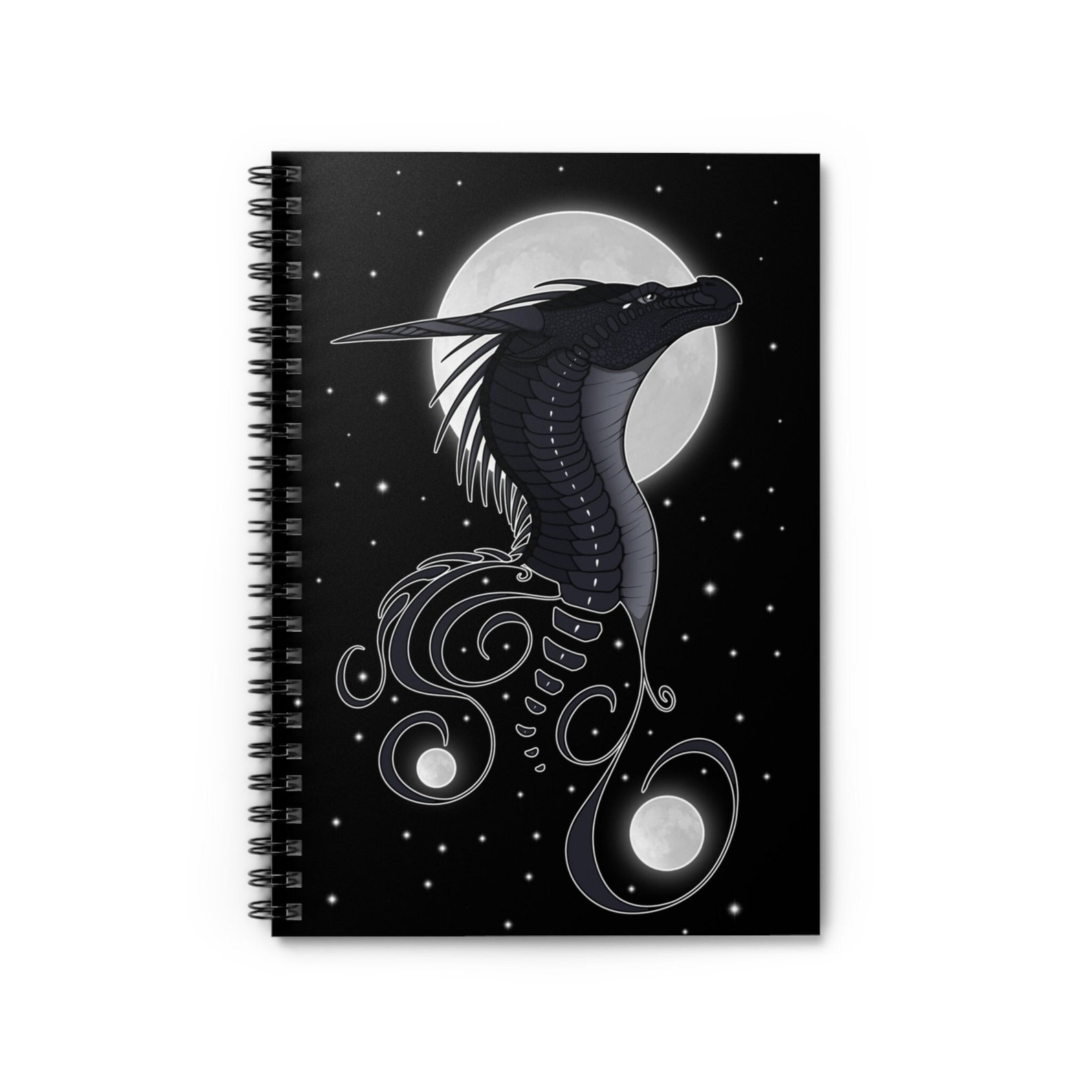 Wings of Fire Darkstalker Spiral Ruled Notebook, Wings of Fire ...