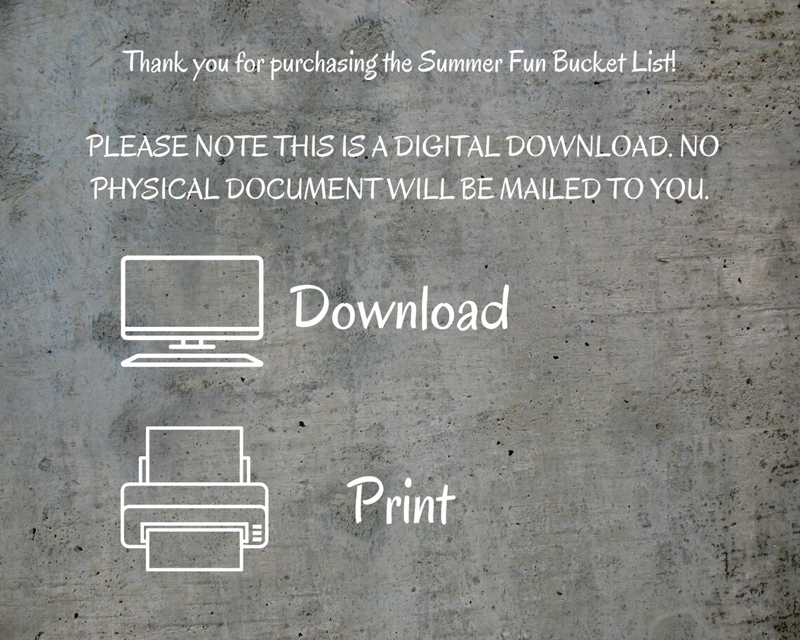 Printable 2023 Summer Fun List, Printable Summer Calendar Poster ...