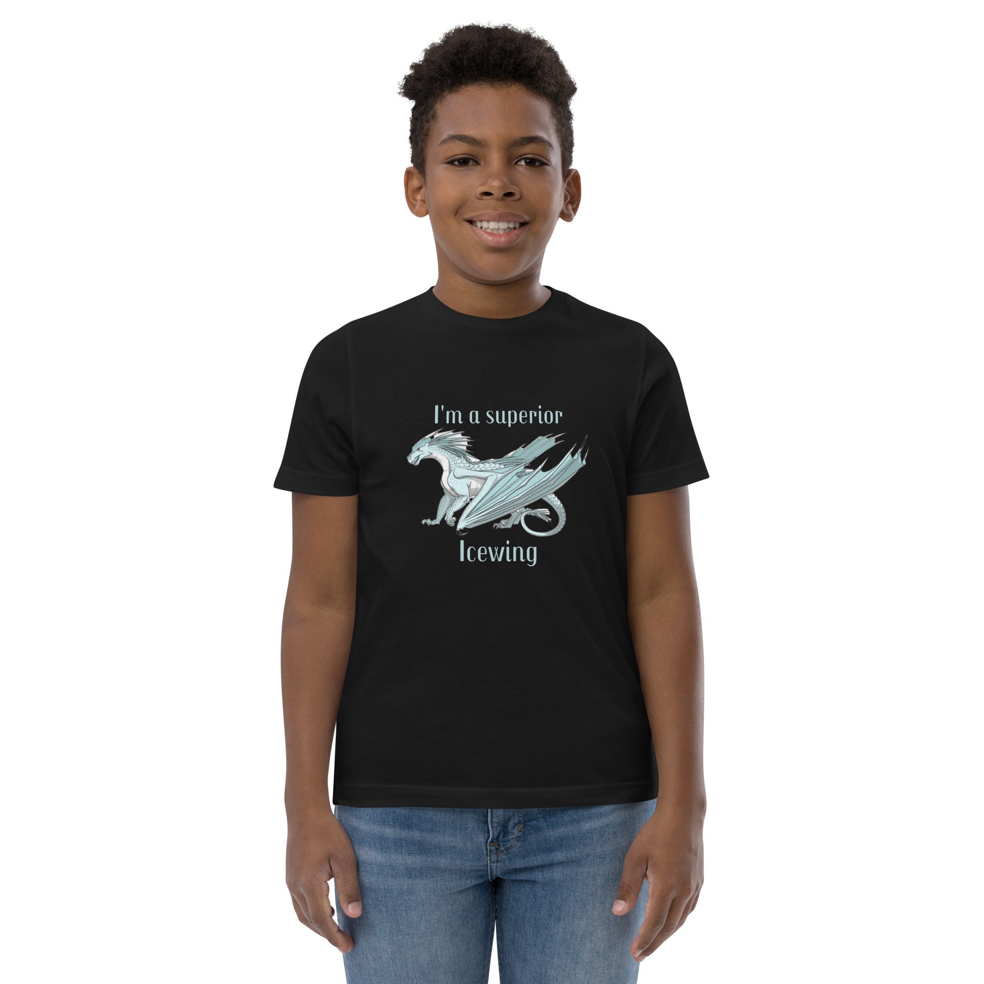Wings of Fire Youth Jersey T-shirt, Superior Icewing, I'm a Superior ...