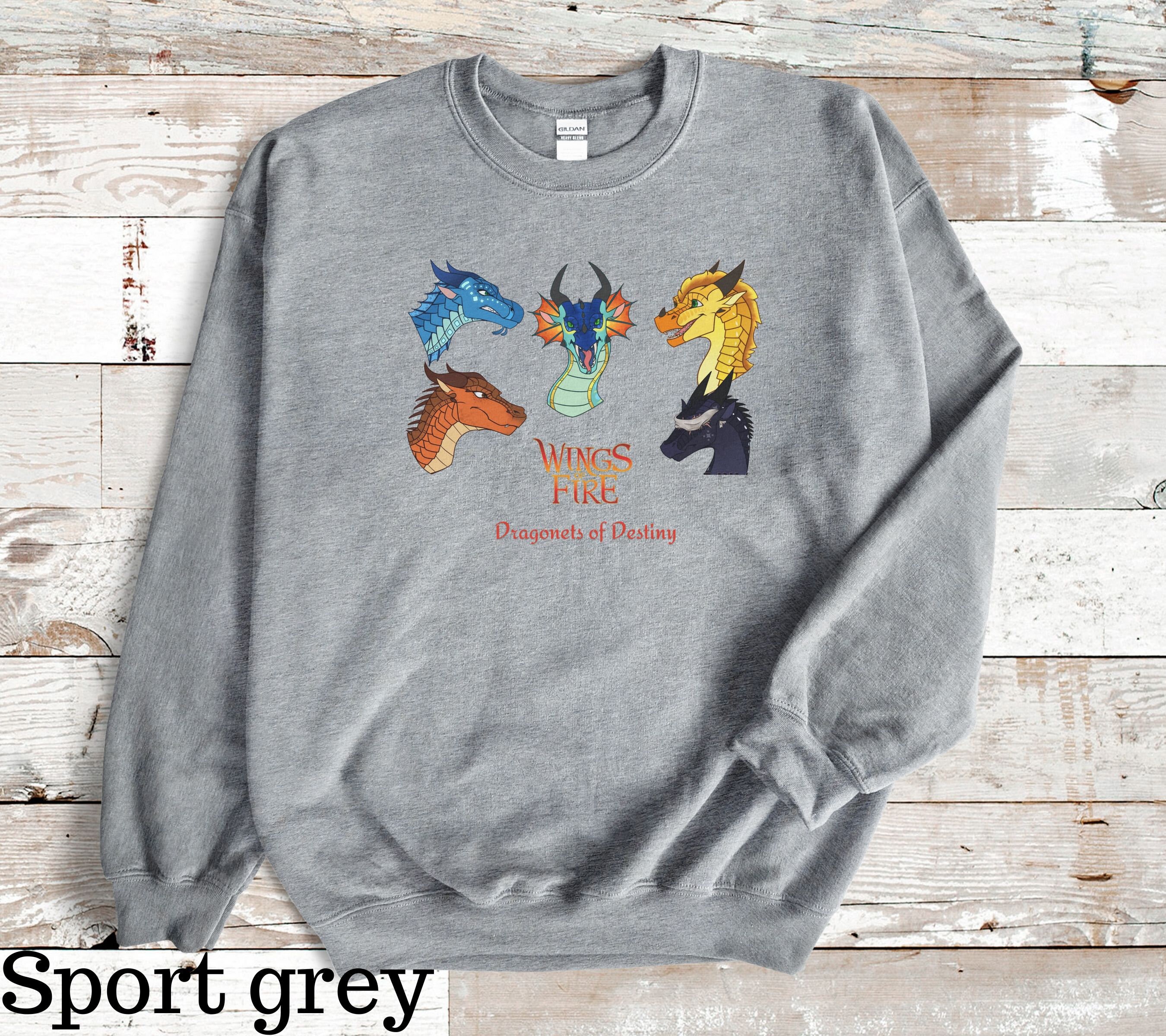 Wings of Fire Sweatshirt, Wings of Fire Dragons, Wings of Fire ...