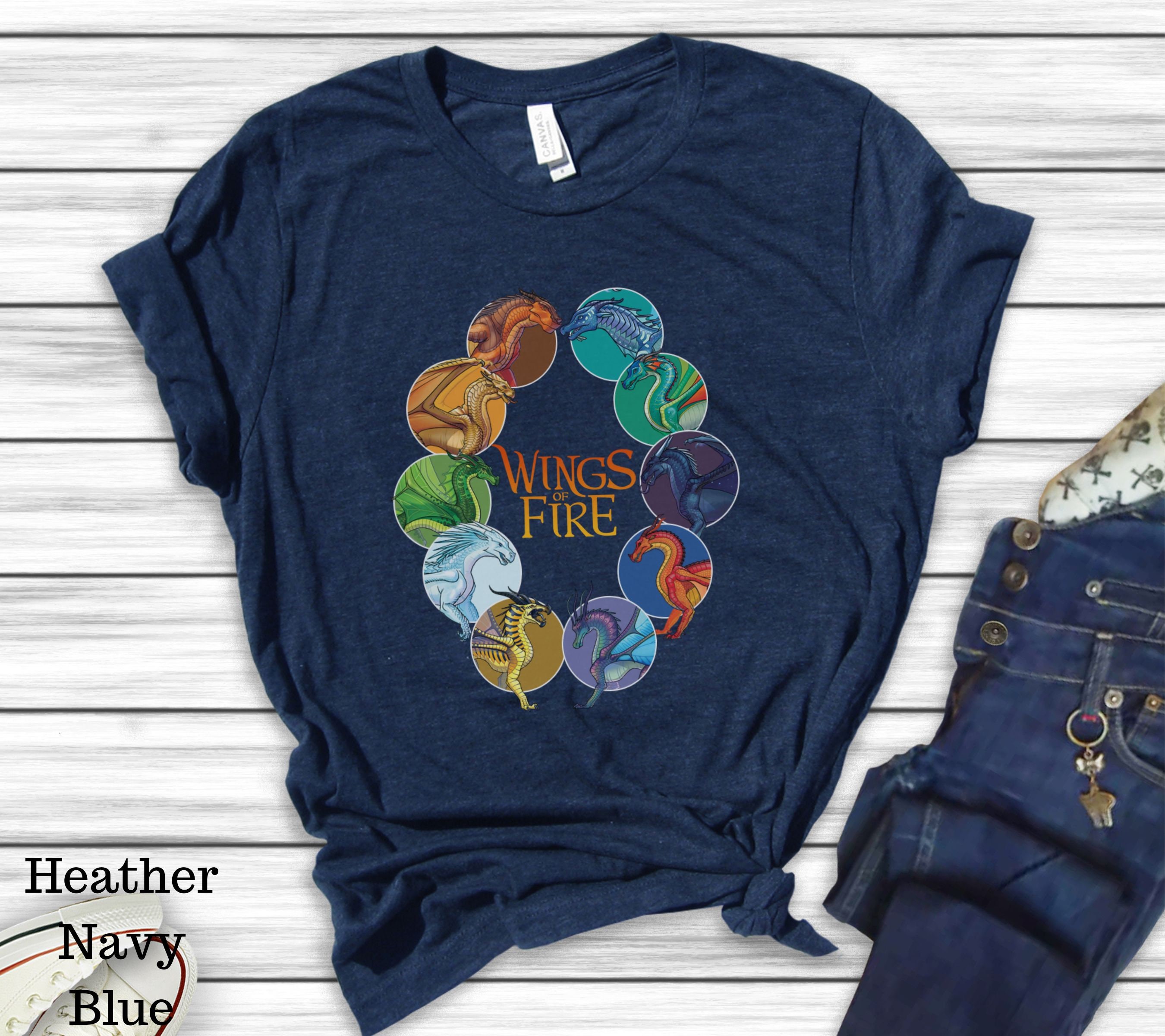 Wings of Fire All Dragons Together, Glory, Tsunami, Peril, Clay ...