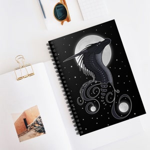 Wings of Fire Darkstalker Spiral Ruled Notebook, Wings of Fire ...