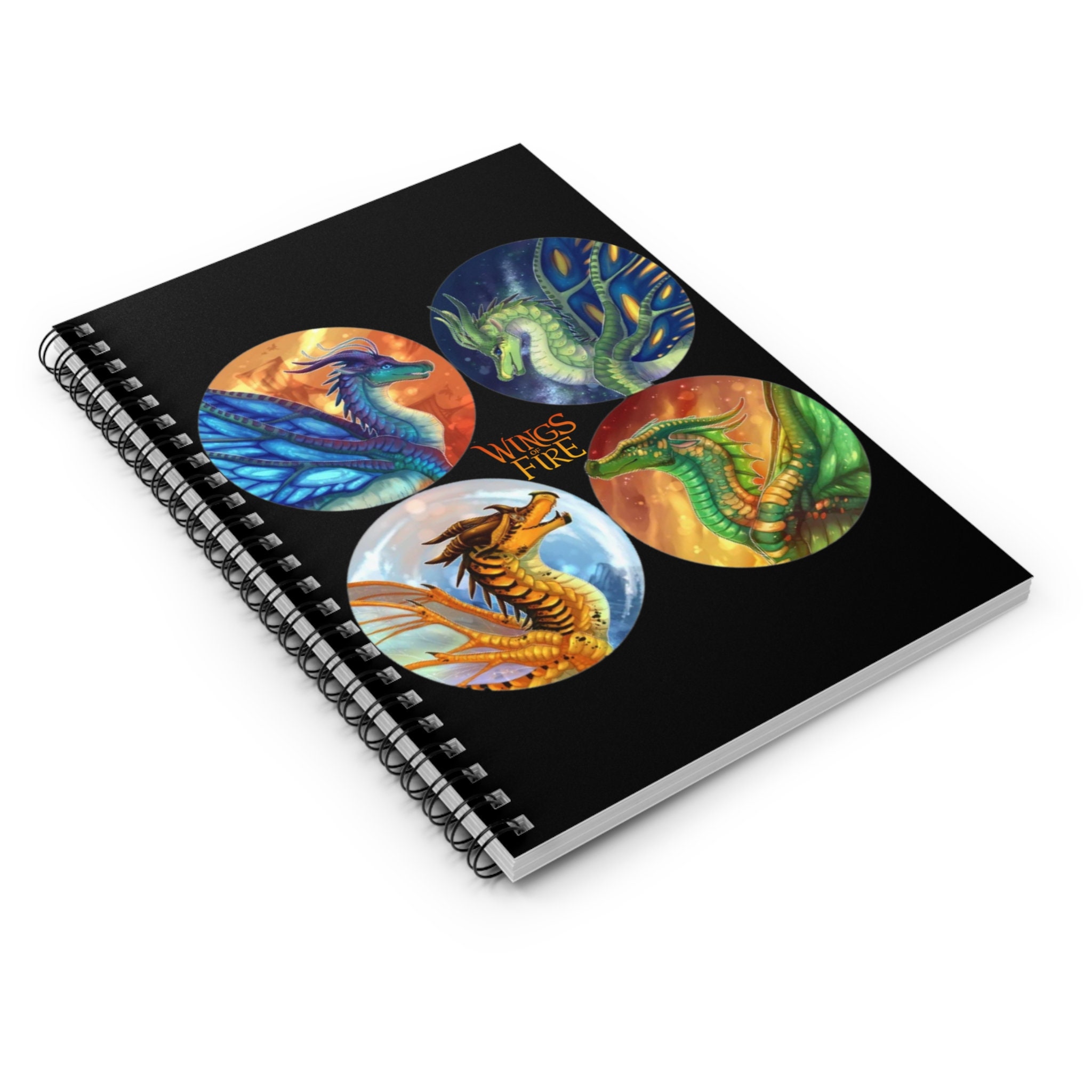 Wings of Fire Spiral Ruled Notebook, Wings of Fire, Lost Continent ...
