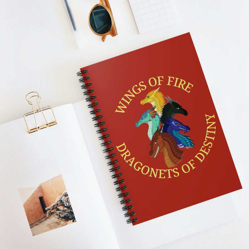 Wings of Fire Spiral Notebook, Wings of Fire Dragons, Wings of Fire ...