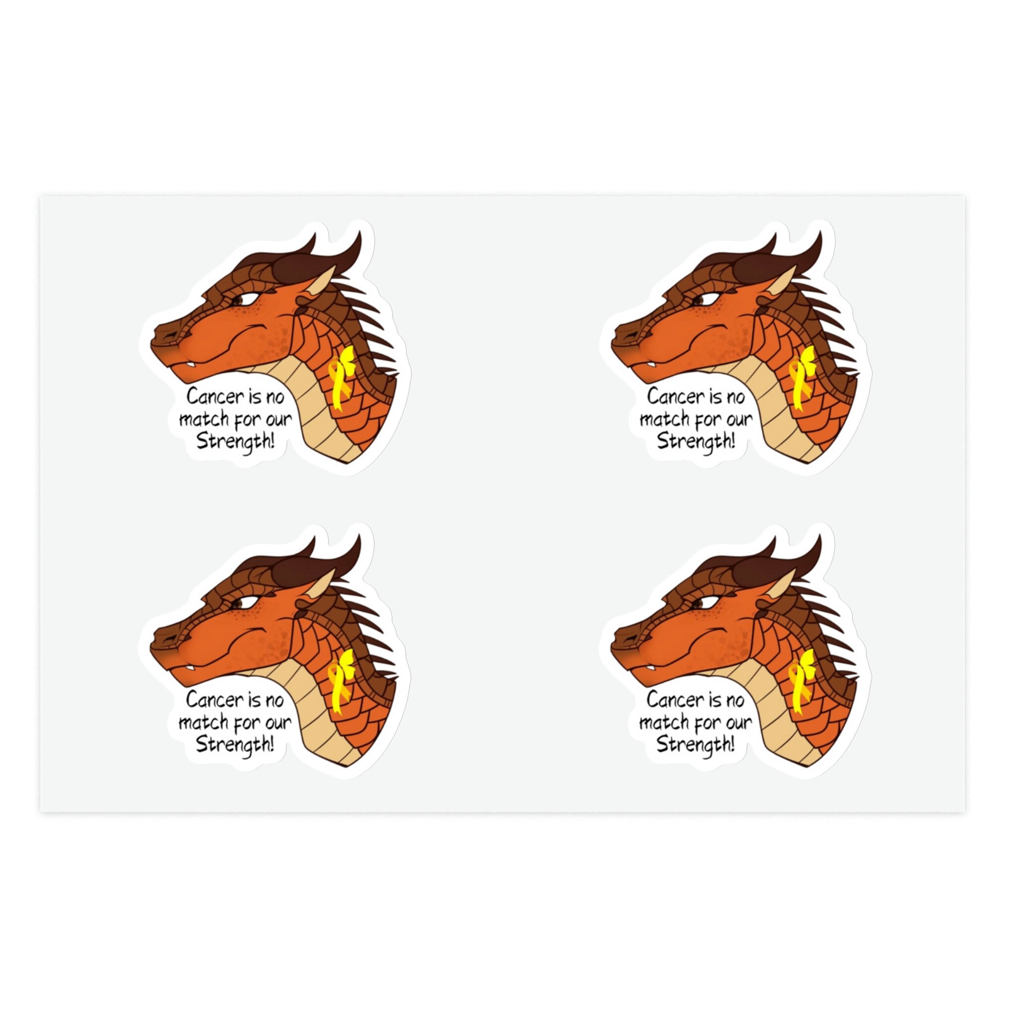 Wings of Fire Sticker Sheet, Clay Stickers, Wings of Fire Stickers ...
