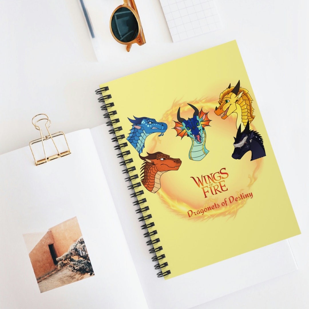 Wings of Fire Spiral Notebook, Wings of Fire Dragons, Wings of Fire ...