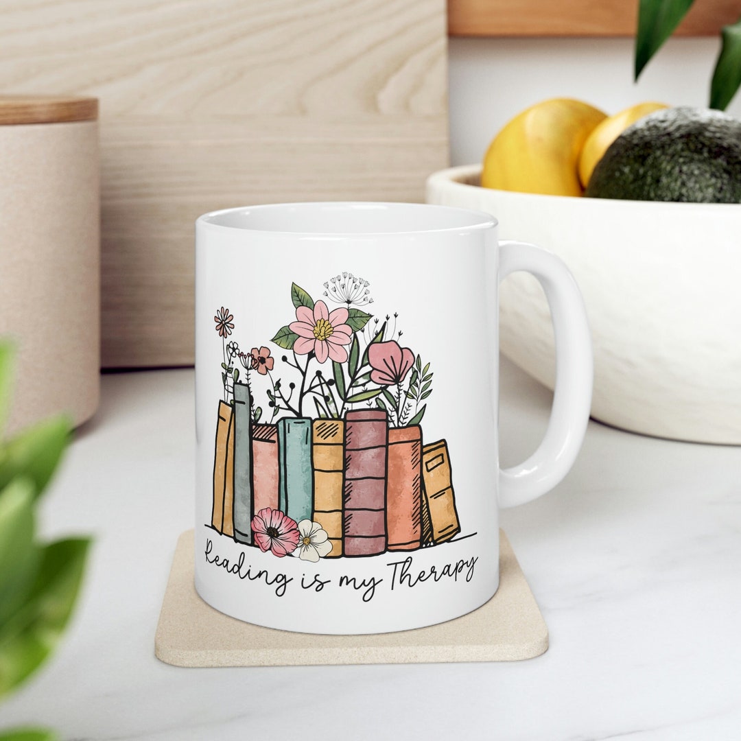 Reading Books Mug, Book Lover Mug, Teacher Mug, Reading Teacher Mug ...