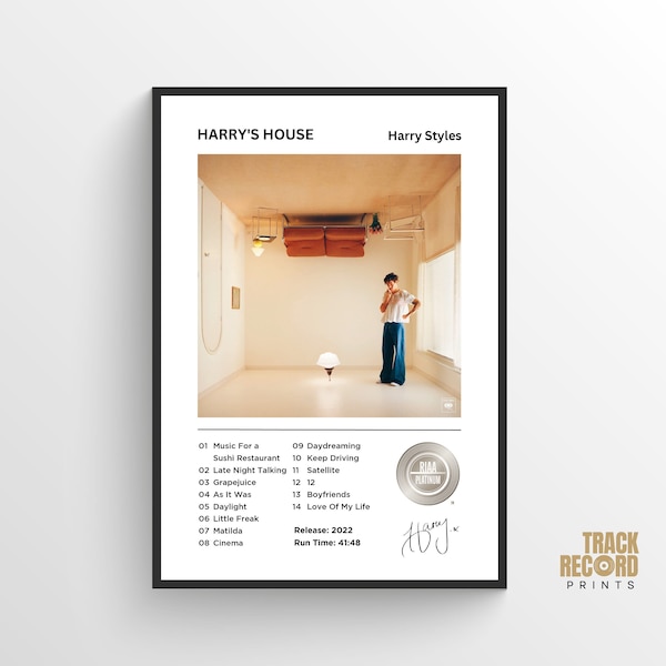 Harry Styles Album Cover Art - Etsy