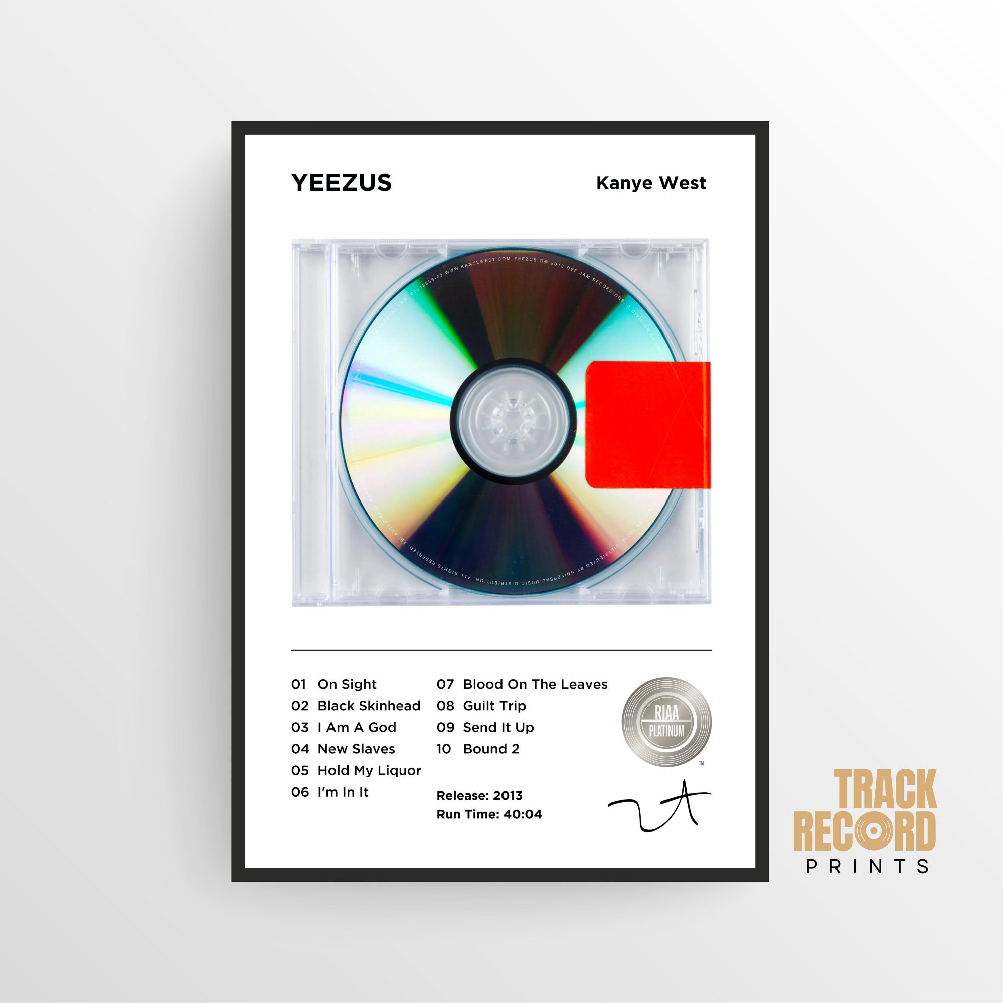 Kanye West Album Cover Yeezus