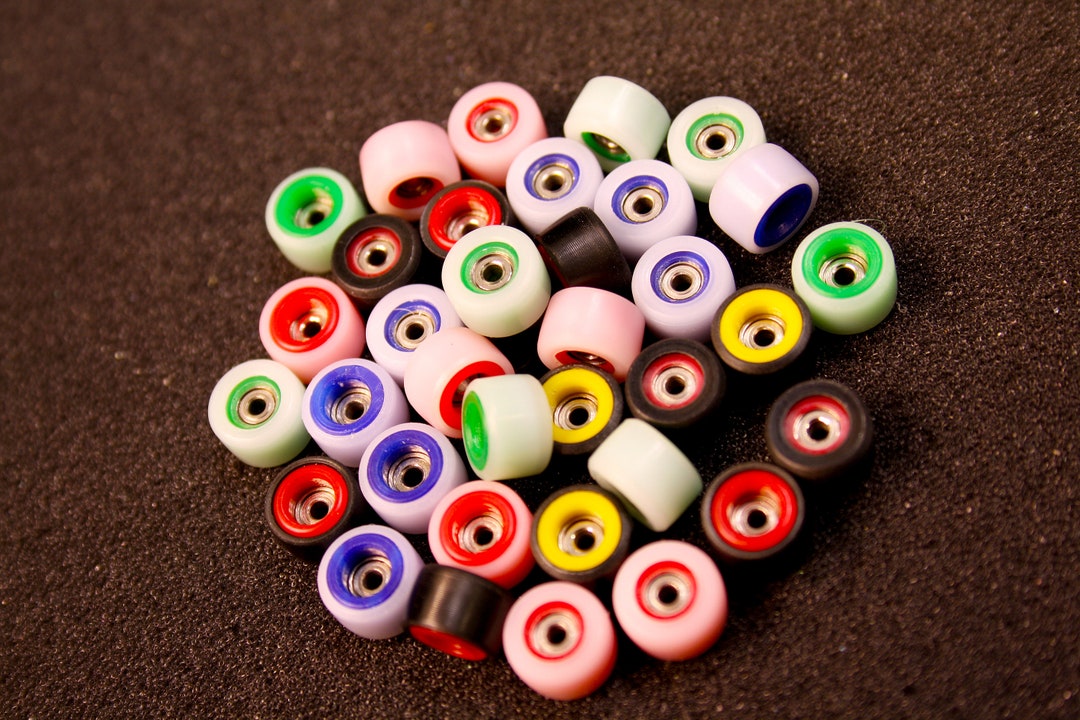 Double Layer Color Fingerboard Wheels, 7.8 Mm5.1 Mm Street Shapes 70D ...