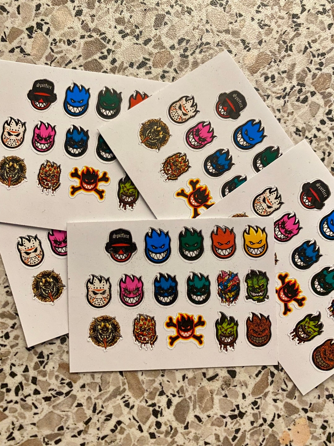 Spitfire Stickers Miniature Decals for Fingerboards Mini - Etsy