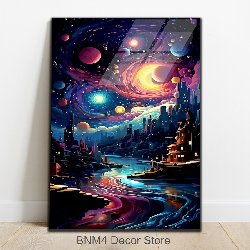 Galaxy Wall Art - Etsy