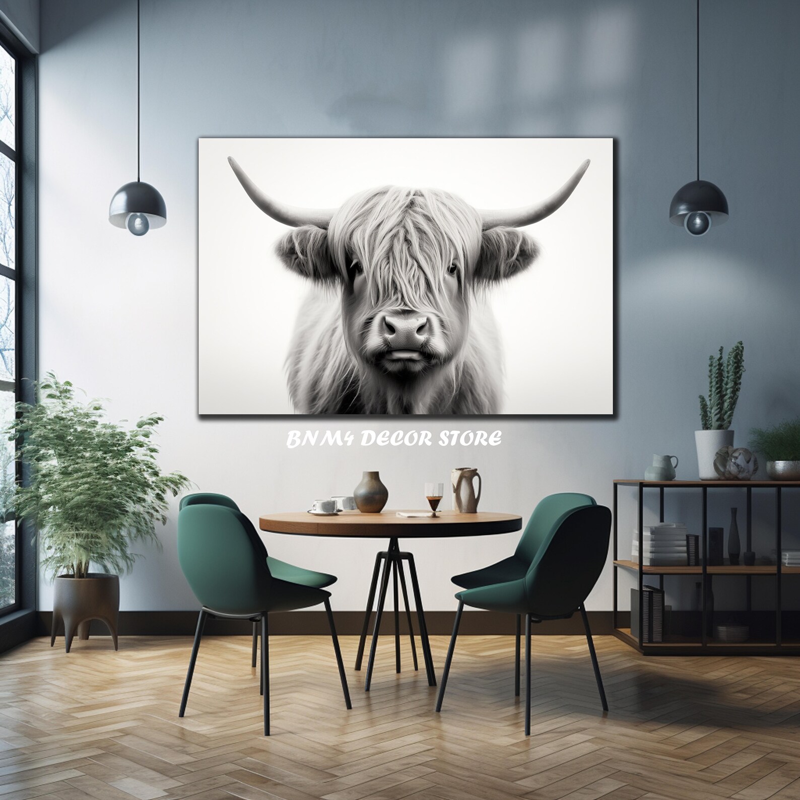 Tempered Glass Cow Wall Art | Farmhouse Wall Decor | Glass Print ...