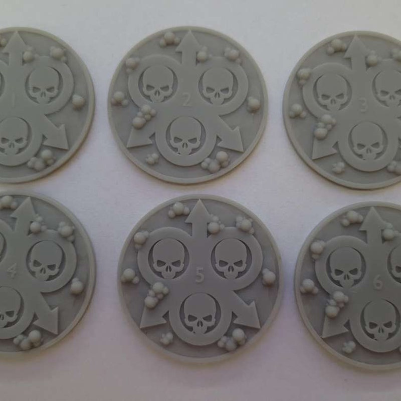 40k Objective Markers - Etsy