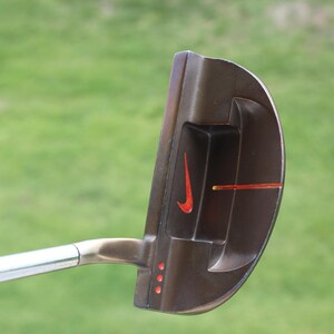 Custom Nike Ignite 003, 35 Putter, Black Palm Face, .5mm Leather Wrap ...