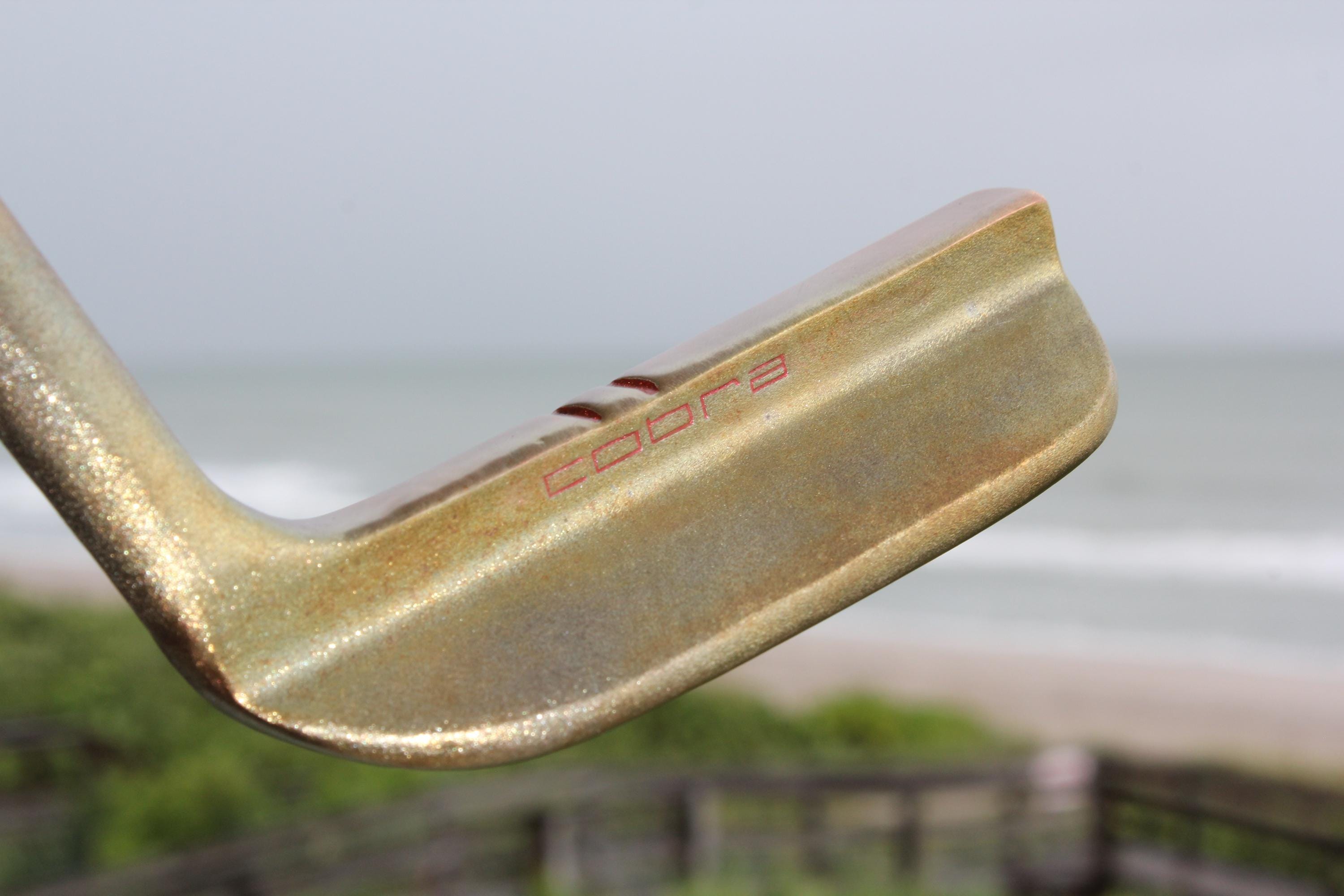 Custom Cobra Bobby Grace Designed Model 2200 'softie; 35" Copper Putter, Cocobolo Face, .5mm ...