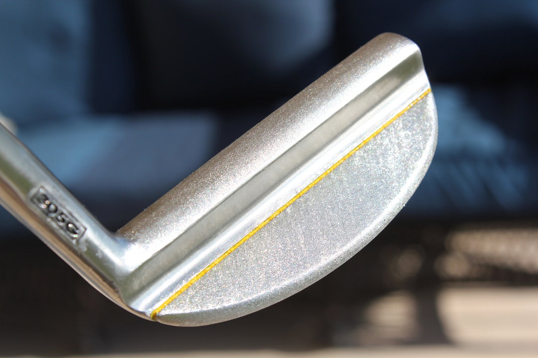 Custom Adams A7 34" Napa Putter Black Palm Face, 1mm Leather Cord Grip ...