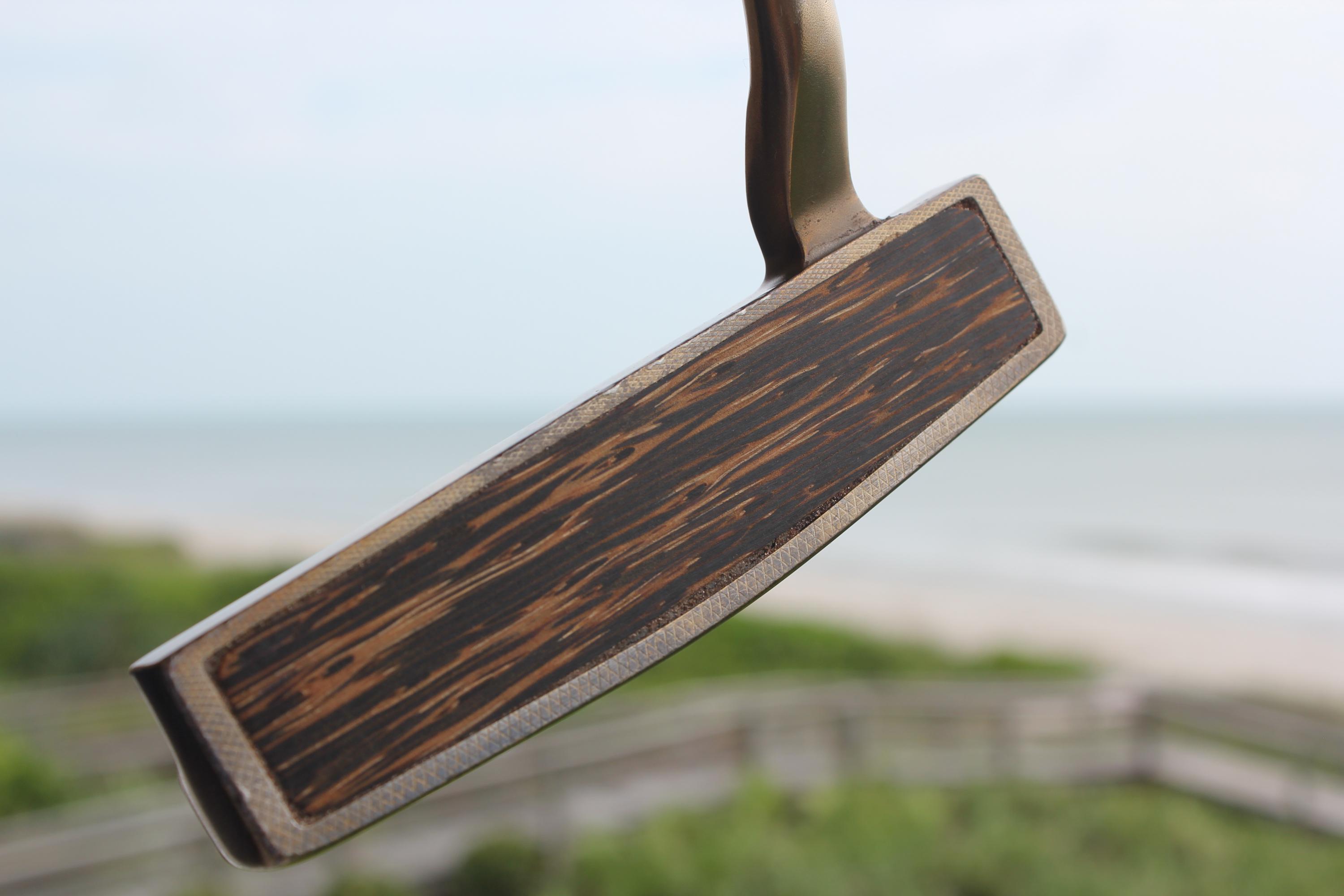 Custom Nike Ignite 003, 35 Putter, Black Palm Face, .5mm Leather Wrap ...