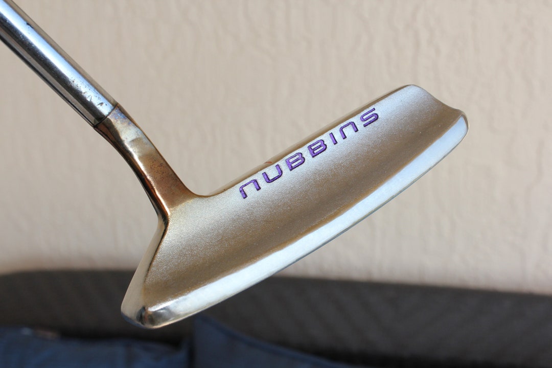 Custom Taylormade B5s Nubbins 34, Purpleheart Putter Face, .5mm Leather ...