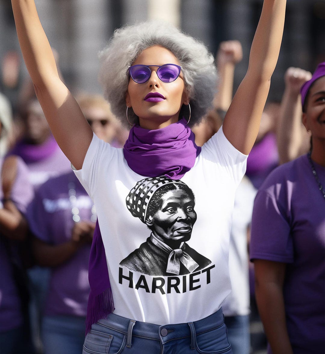 Harriet Tubman Womens History Tee Shirt, Black History Month, Harriet ...