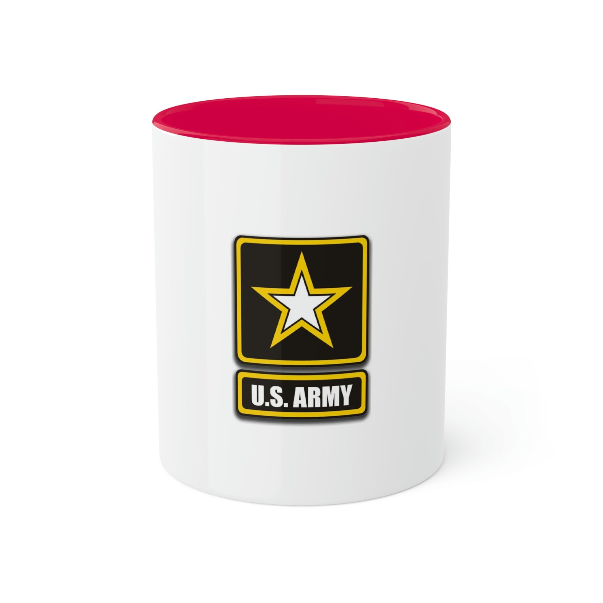 US ARMY Graphic With Text on Coffee Mug, Custom Mugs, Military Mug ...