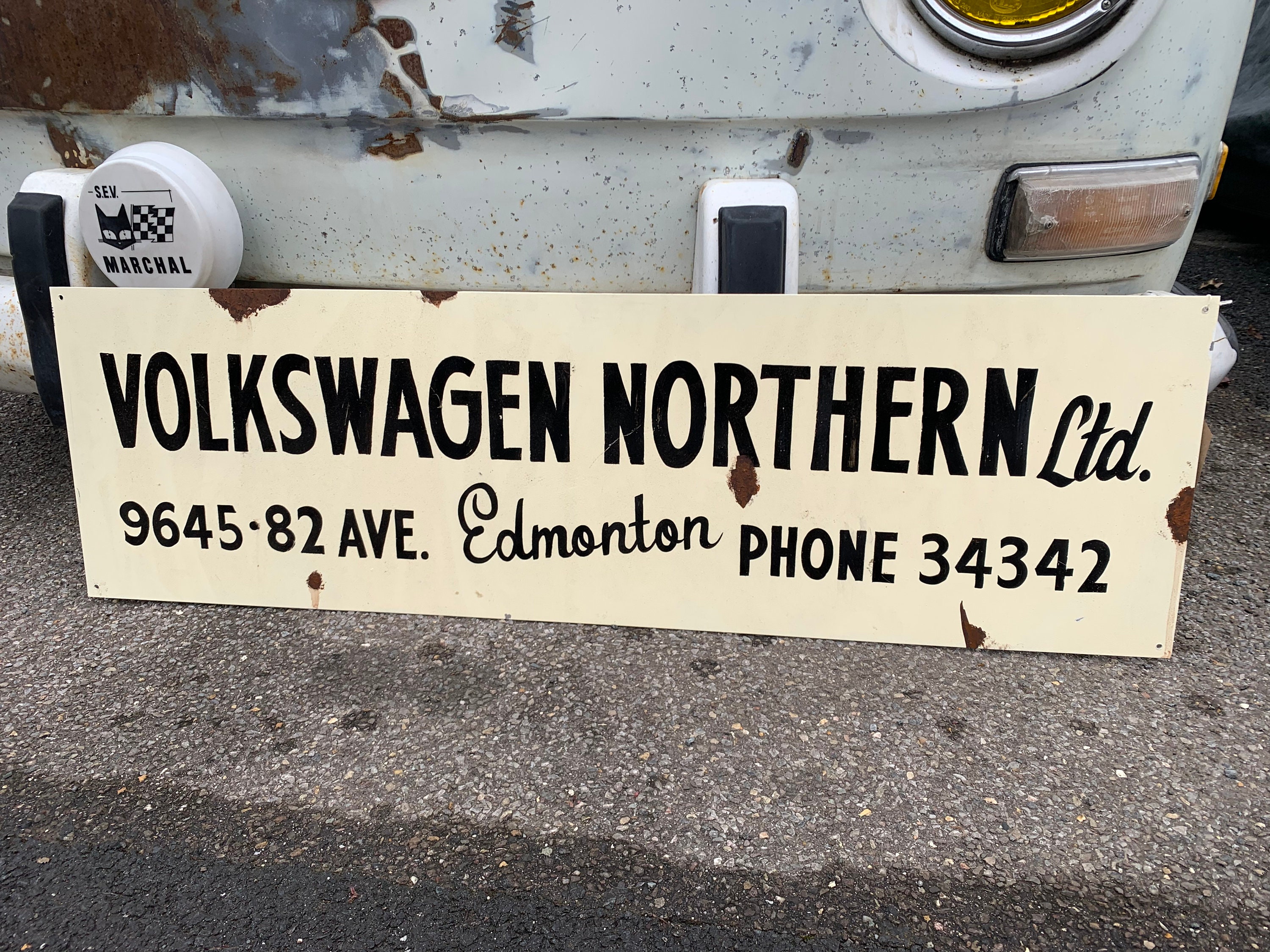 VW Volkswagen Aircooled Sign Traditional Signwriting Hand Painted - Etsy