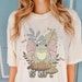 Cute Fairycore Frog Shirt, Cottagecore Fairy Frog, Comfort Colors ...