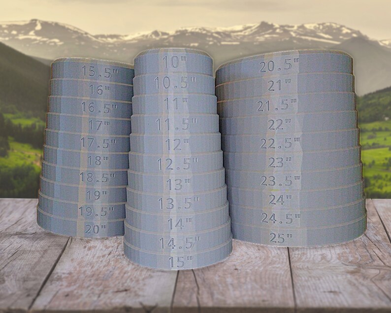 Sizing and Display Mandrel for Paracord Dog Collars and Necklaces | 10 ...