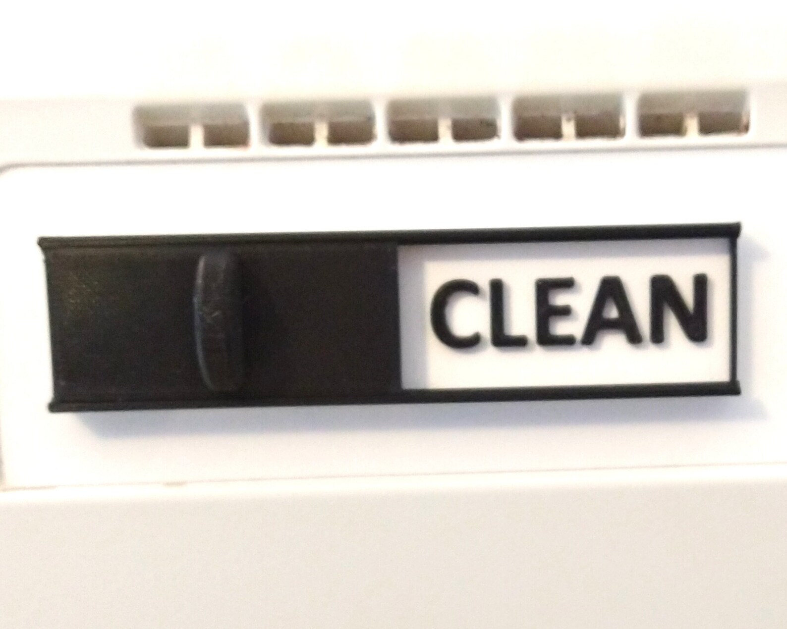 Clean/dirty Sliding Dishwasher Label Customizable Colors 3D Printed - Etsy