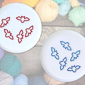 XL Stitch Marker Bats for Crochet and Knitting | Sets of 25, 50, or 100 ...