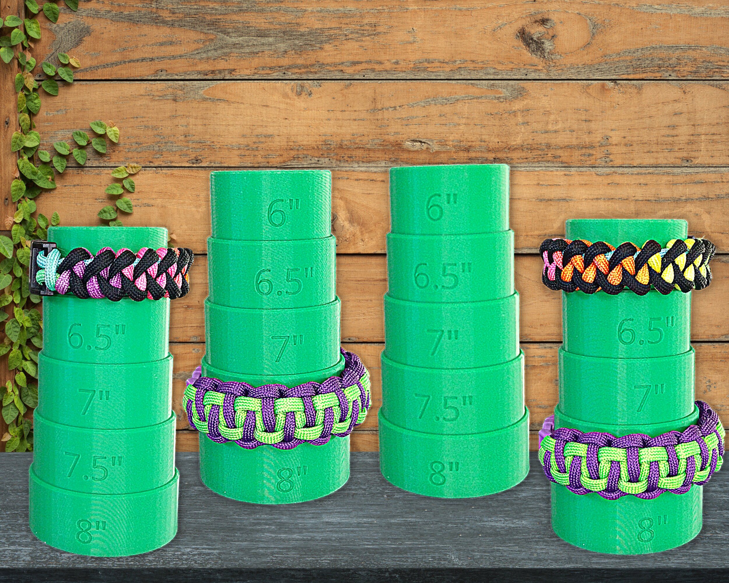 Sizing and Display Tower for Paracord and Other Bracelets 3D - Etsy