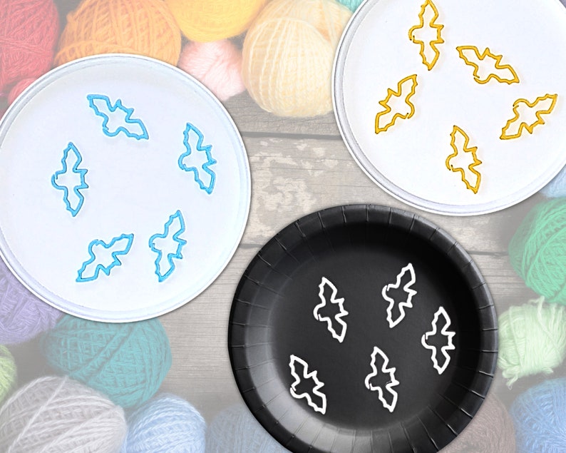 XL Stitch Marker Bats for Crochet and Knitting Set of 25 - Etsy